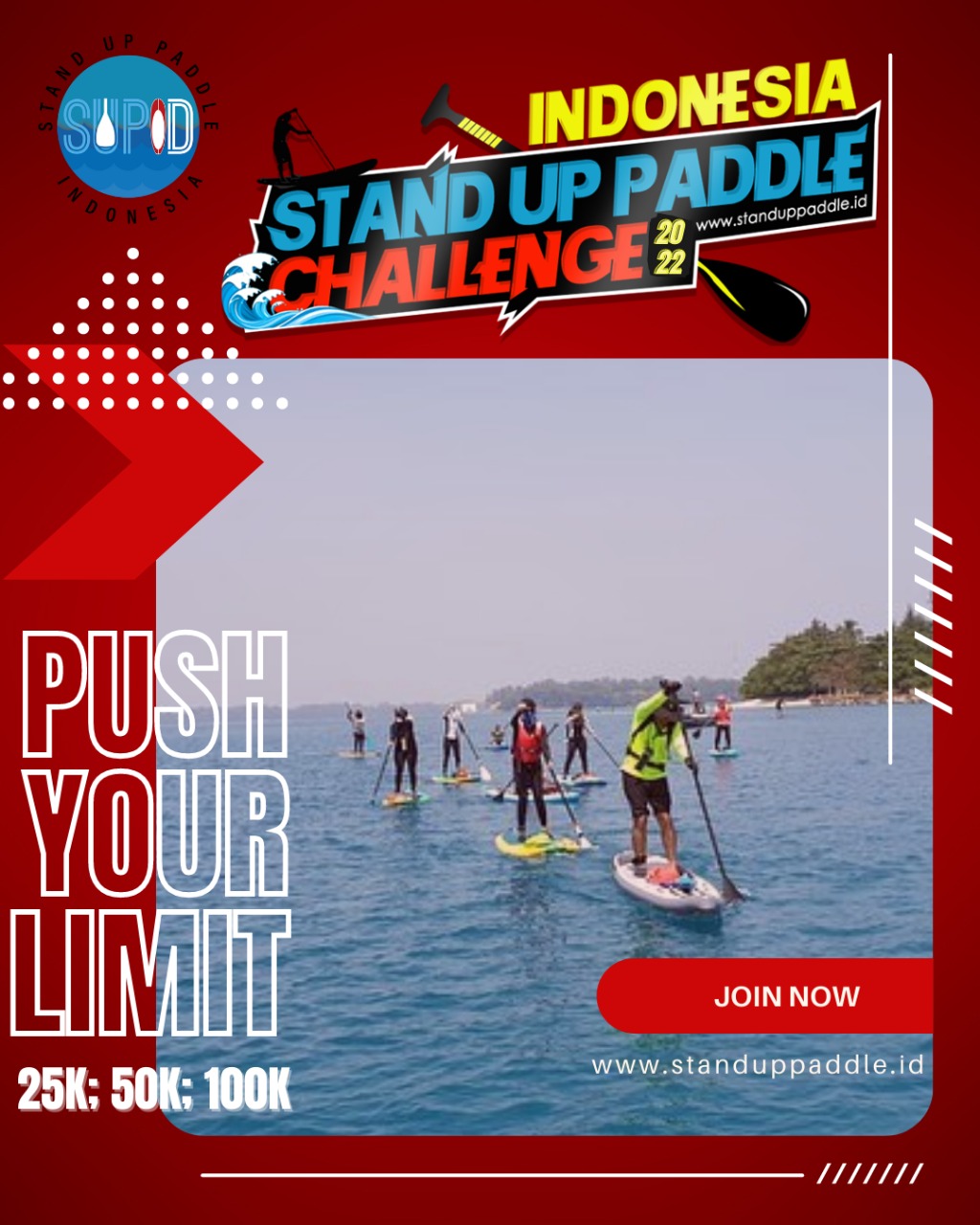 Virtual Challenge - SUP.ID | Stand Up Paddle Indonesia